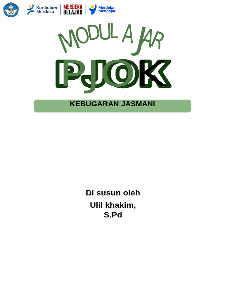 Modul Ajar Kebugaran PKG Pjok Ulil Khakim | PDF