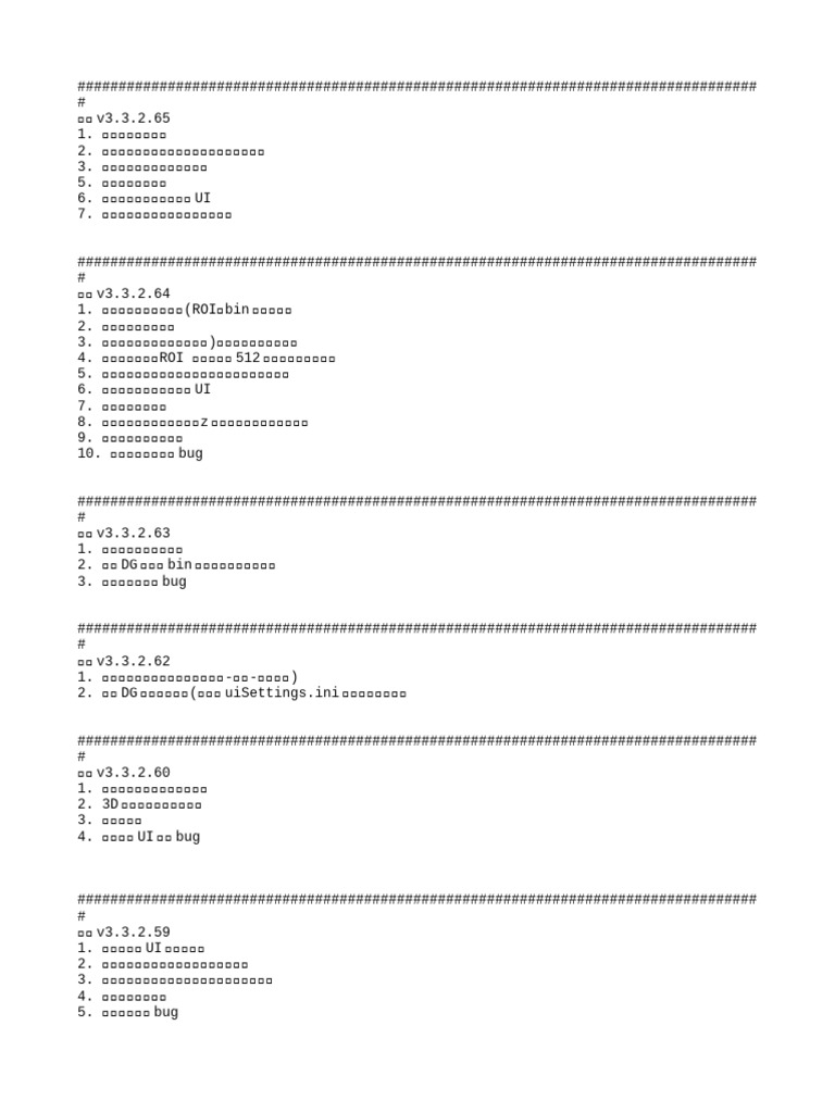 Change List | PDF