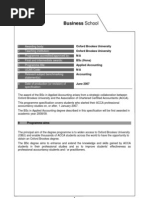 BSc (Hons) in Applied Accounting Overview | PDF | Accounting | Academic ...