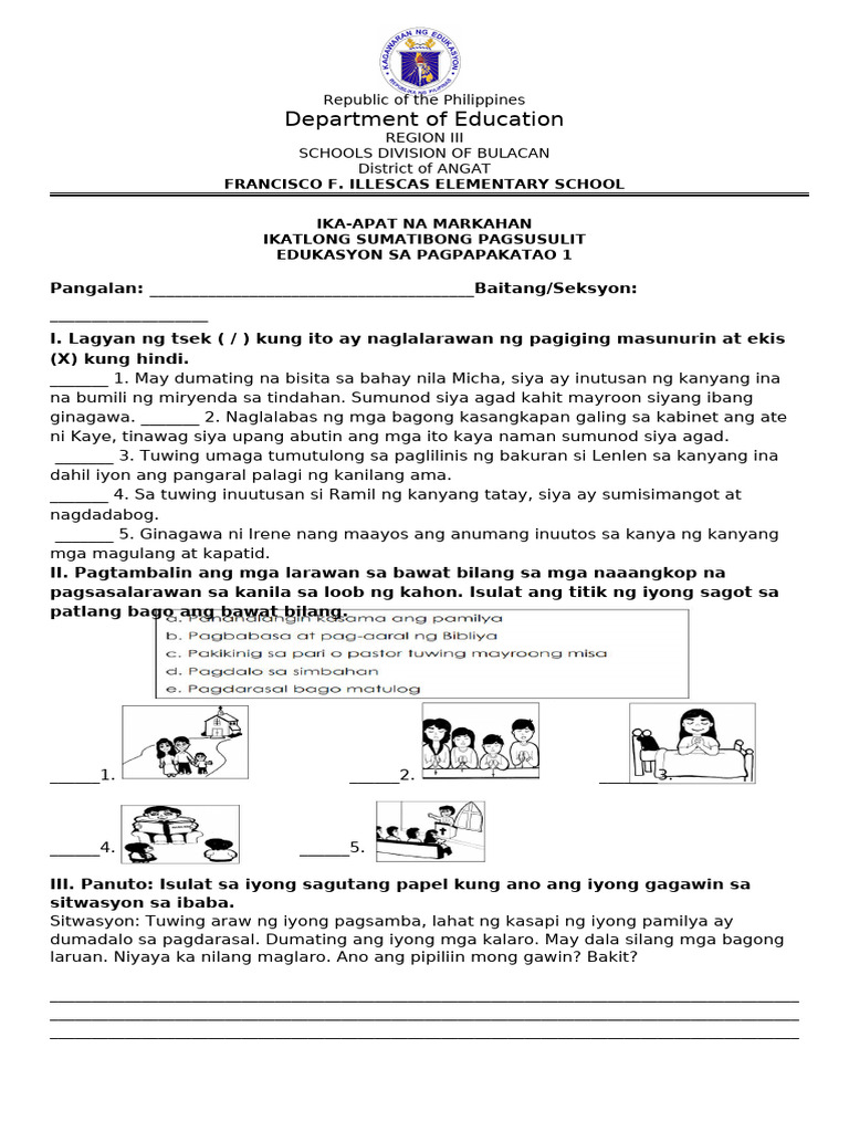 Esp 1 - Q4 - ST3 | PDF
