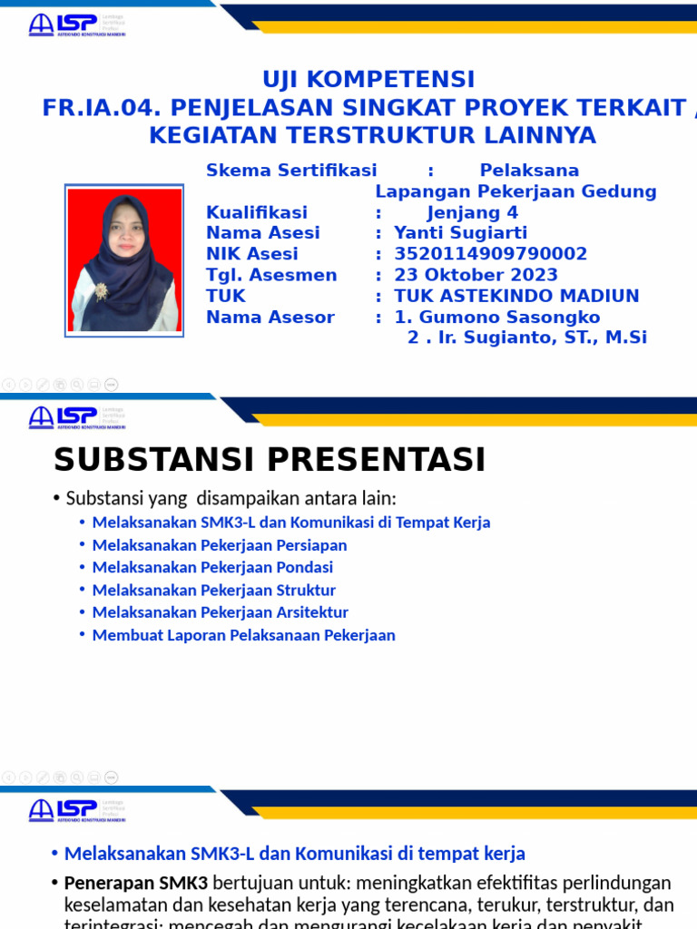 Pelaksana Gedung J4 | PDF