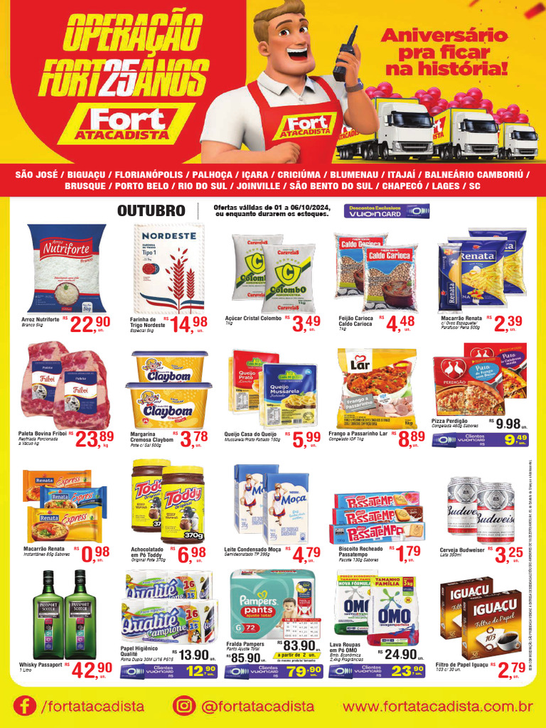 CORRETO-SC FORT Tabloide-1ed-Aniversario 01-A-06 09 24 Regional-1 | PDF