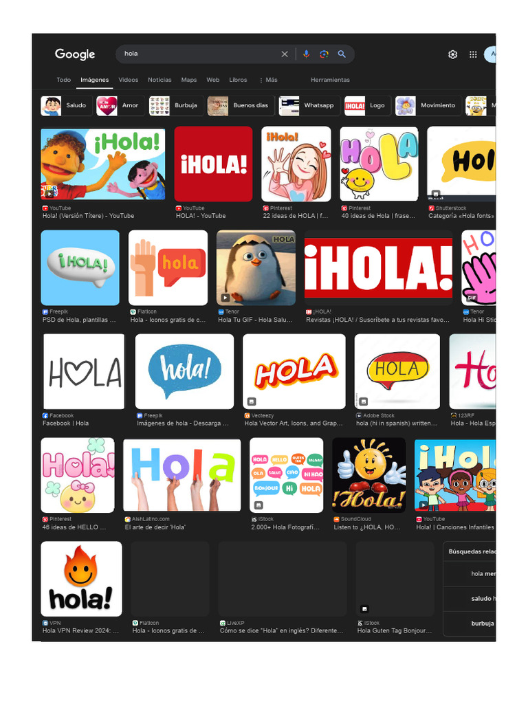 Hola - Buscar Con Google | PDF