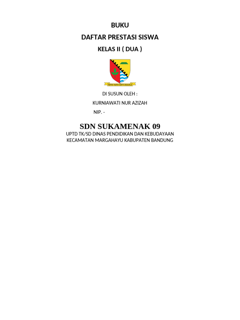 Buku Daftar Prestasi Siswa | PDF