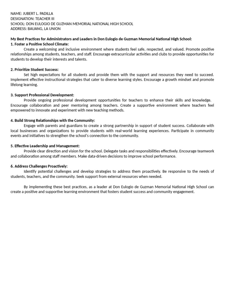 Instruction Workshop 2 | PDF