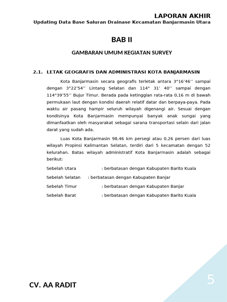 2. Bab II Gambaran Umum | PDF