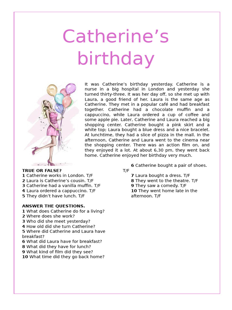 easy-reading-catherines-birthday_159388 | PDF
