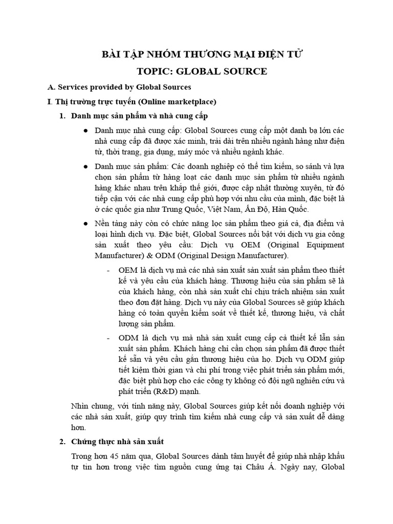 B N Word - Global Source | PDF