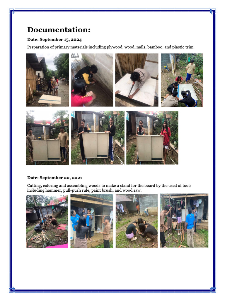 Documentation-and-output-materials | PDF