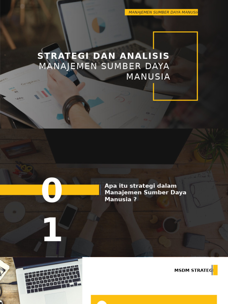 Strategi Dan Analisis MSDM | PDF