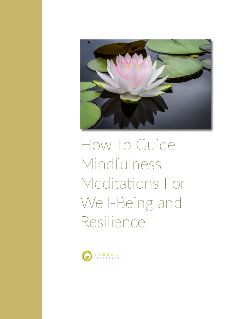 How To Guide Mindfulness Meditation Ebook | PDF | Mindfulness | Career ...