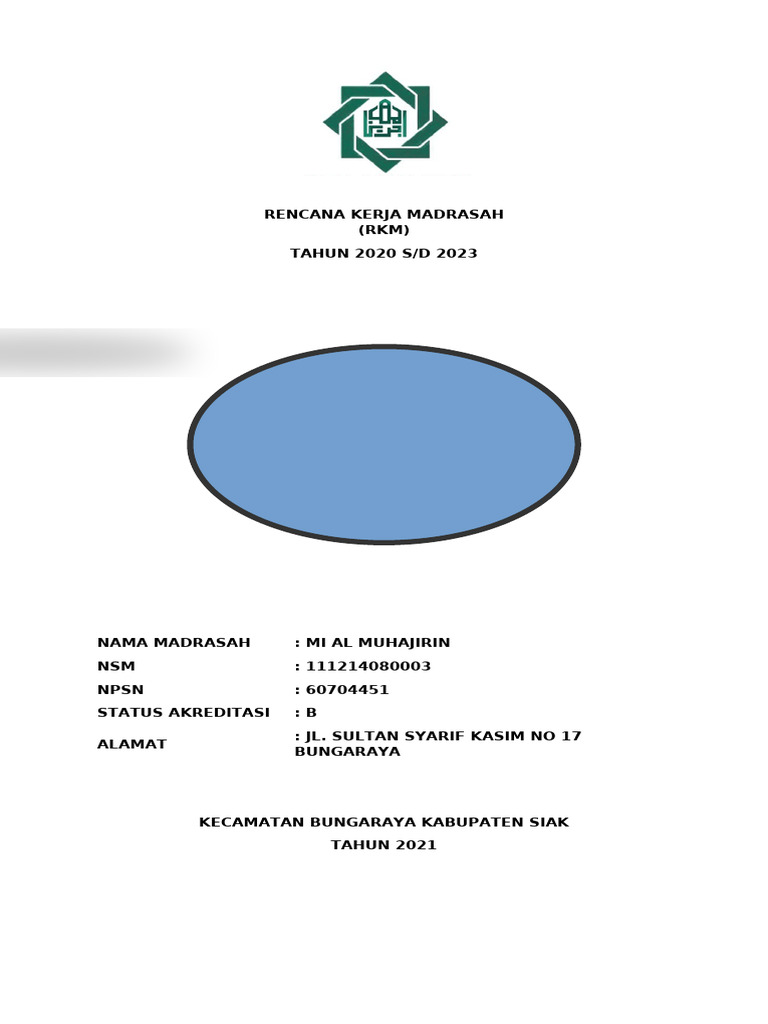 Rencana Kerja Madrasah (RKM) TAHUN 2020 S/D 2023 | PDF