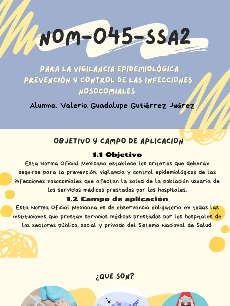 NOM-045-SSA2: para La Vigilancia Epidemiológica Prevención Y Control de ...