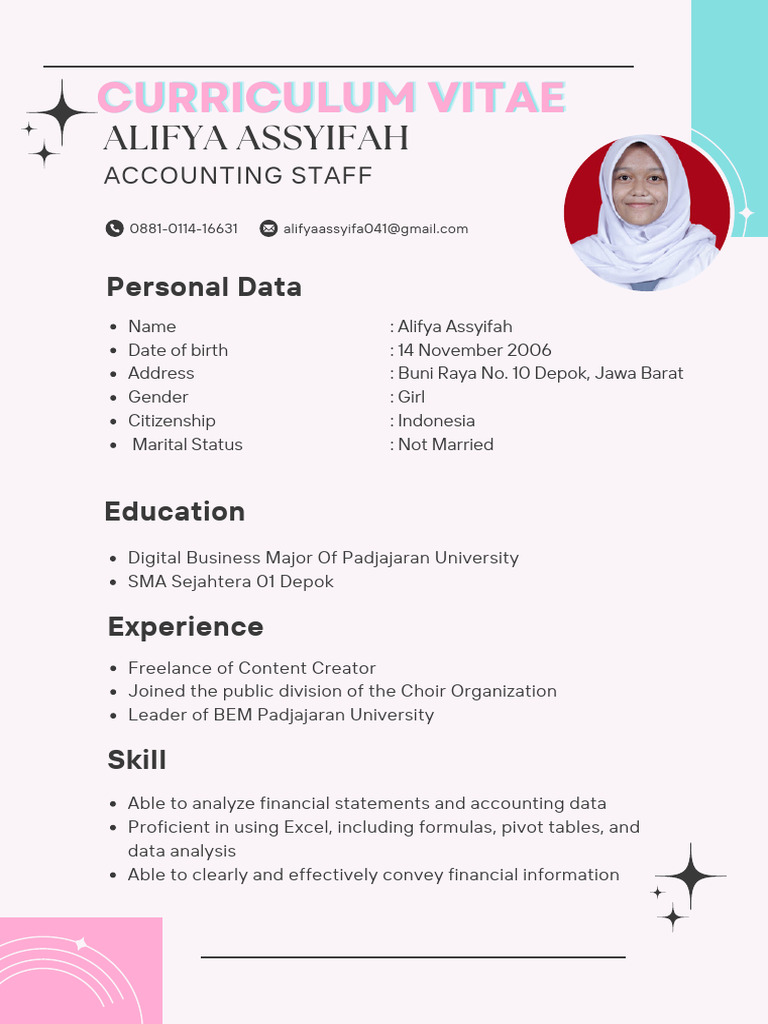 Merah Muda Biru Estetik CV Resume Riwayat Hidup - 20240820 - 150554 ...