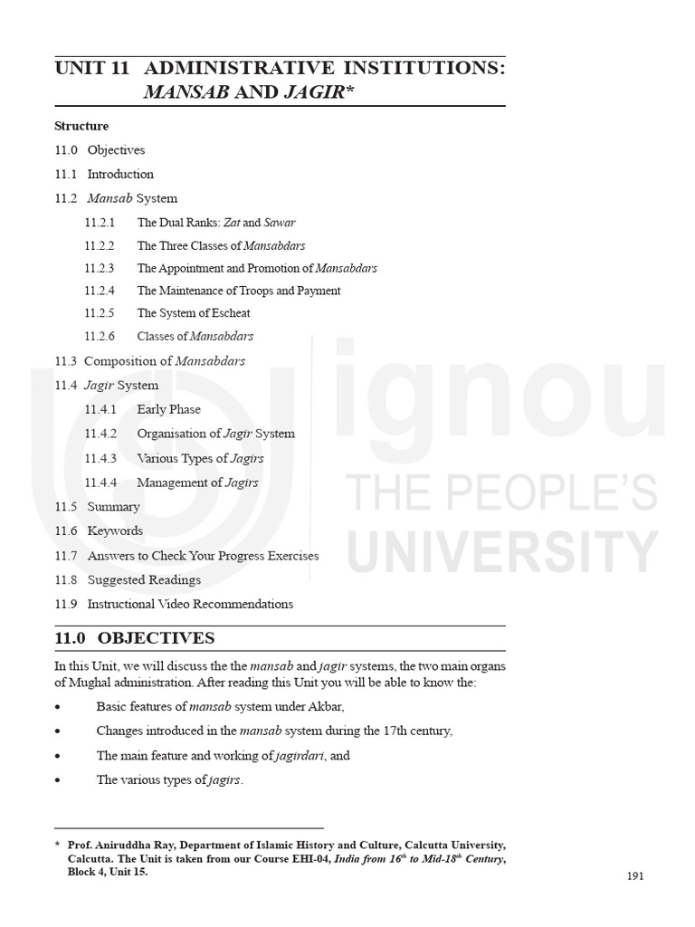 Unit-11 (1) History of India | PDF
