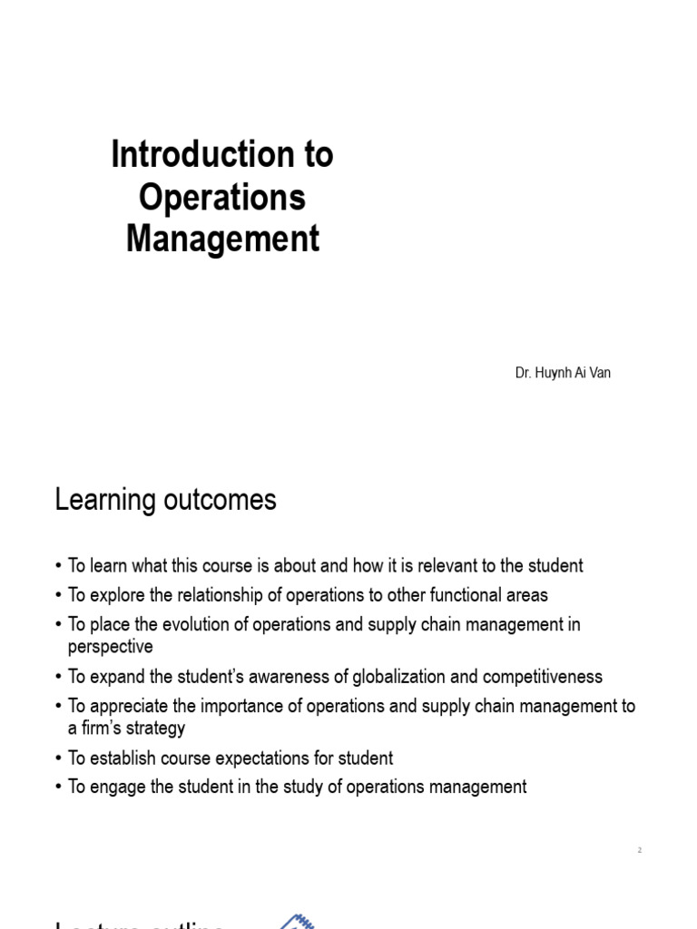 Lecture 1 - Introduction | PDF