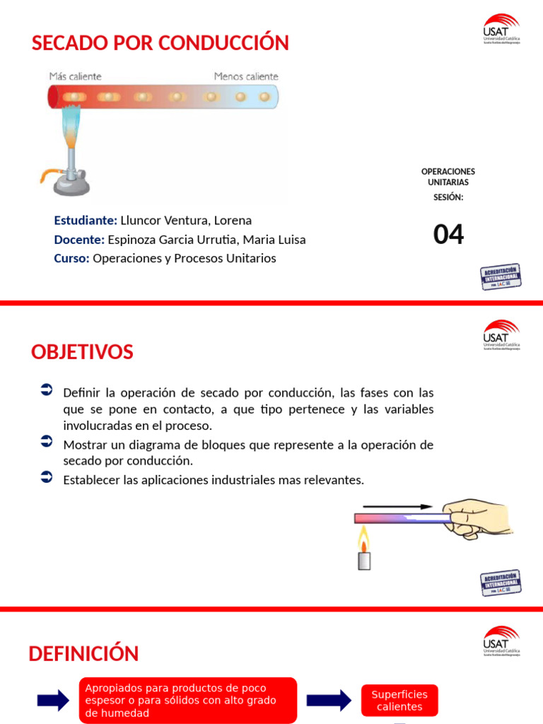 Secado Por Conducción | PDF