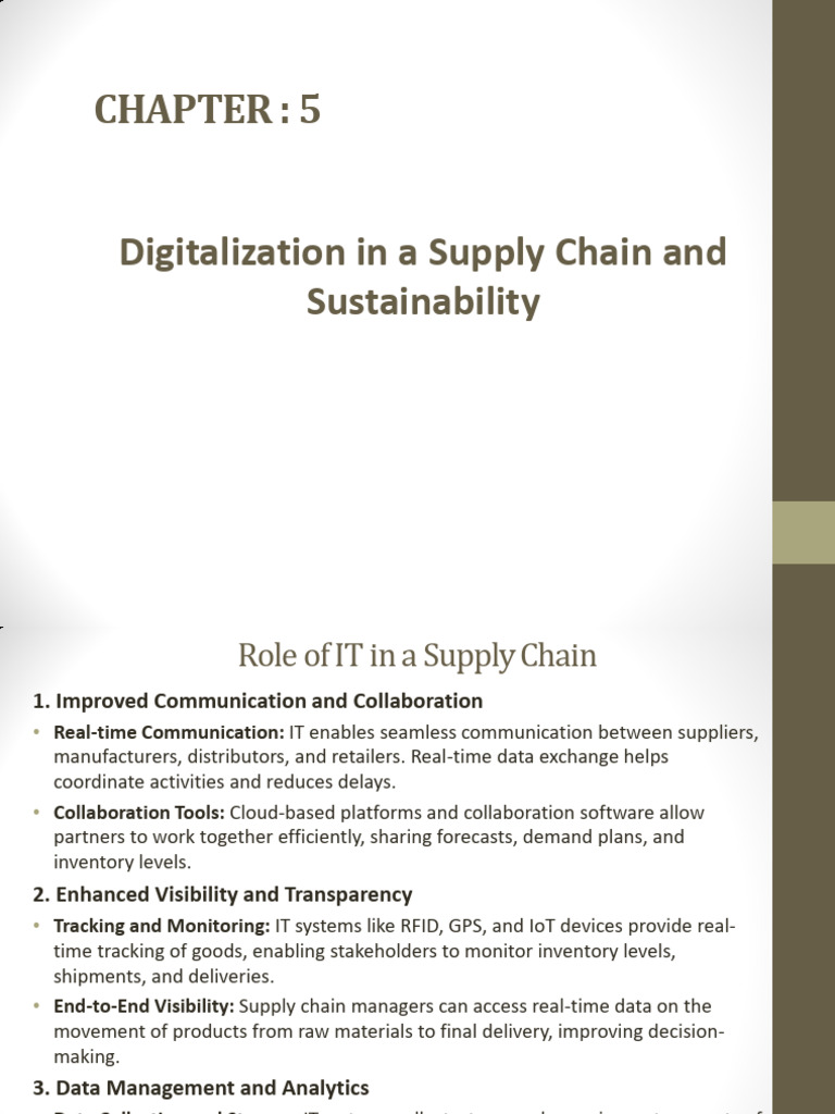 LSCM Chapter 5 | PDF