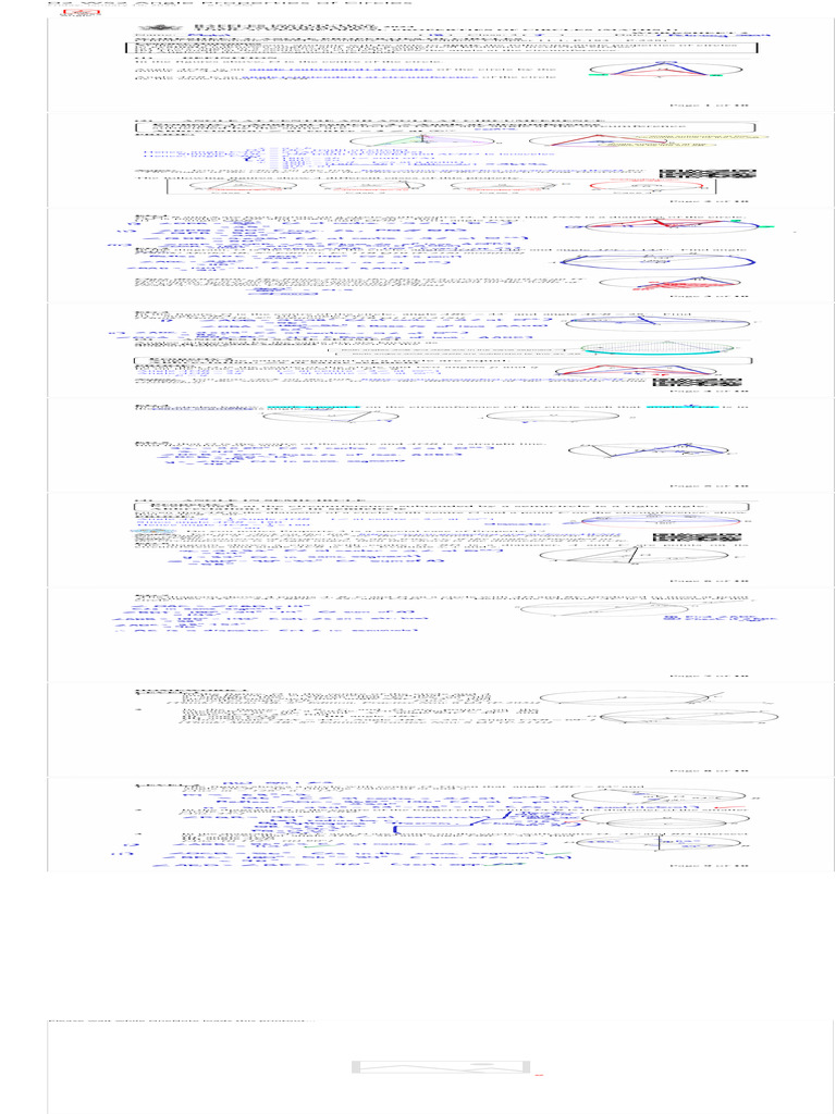 02 WS2 Angle Properties of Circles | PDF