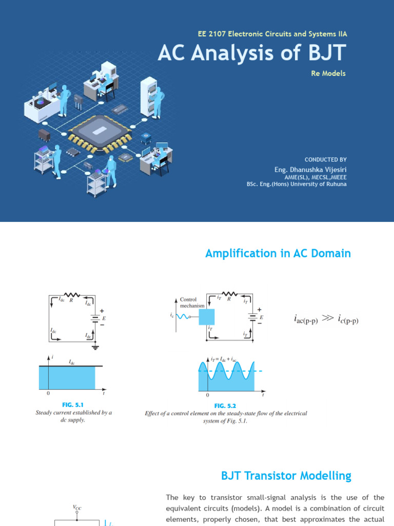 Lecture 02 - AC Analysis (re model) | PDF
