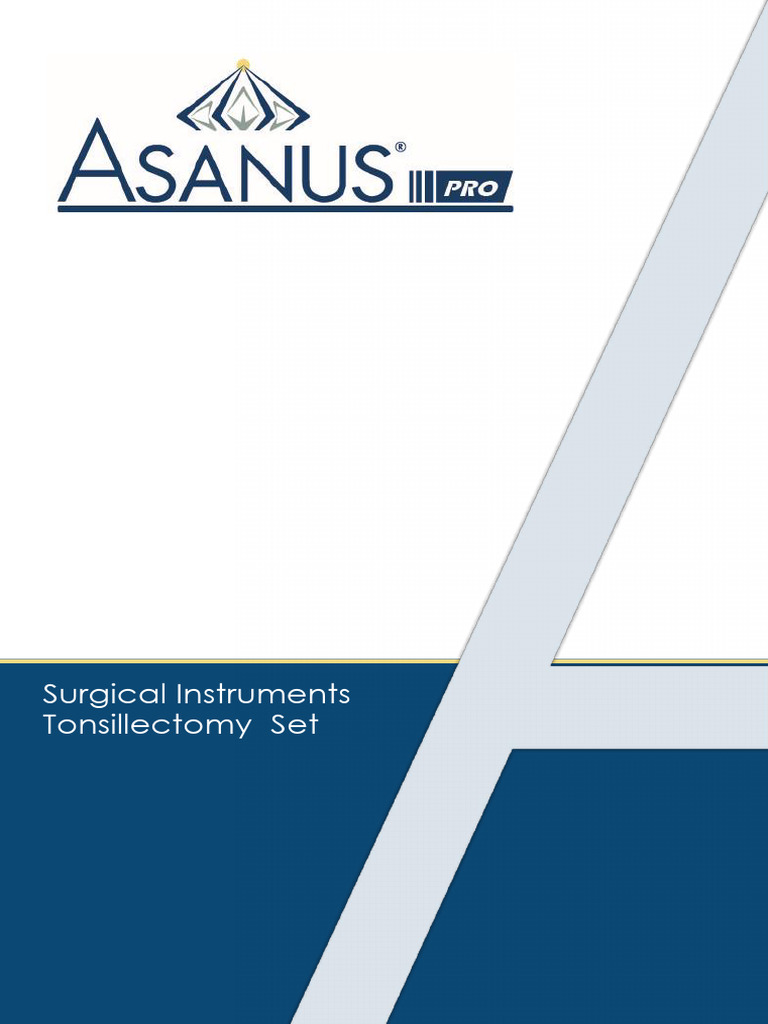 Tonsillectomy Set for Surgeons | PDF | Business