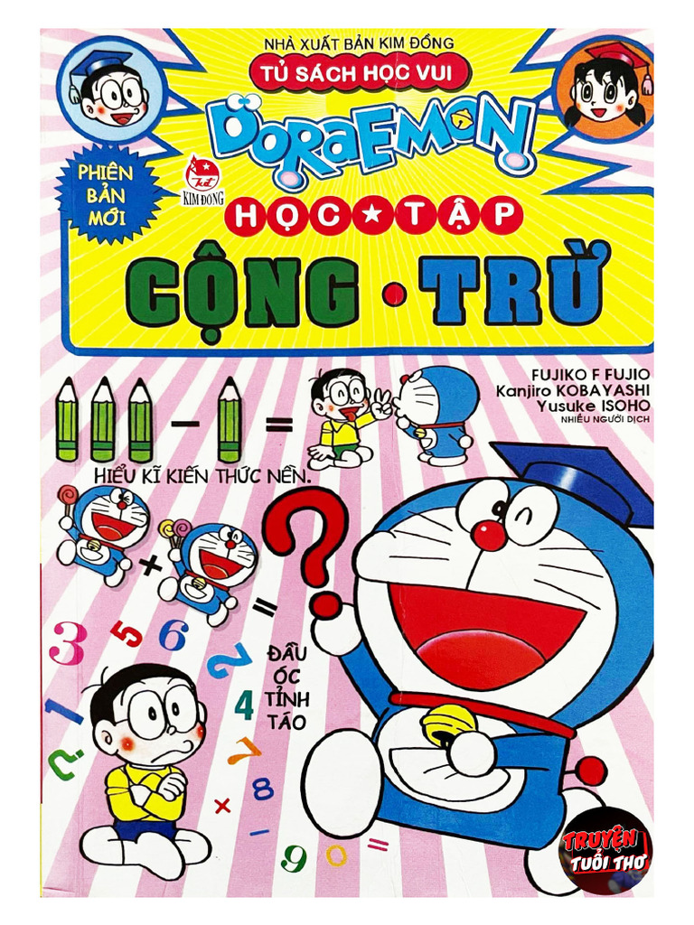 Doraemon Học Tâp-Cộng Trừ | PDF