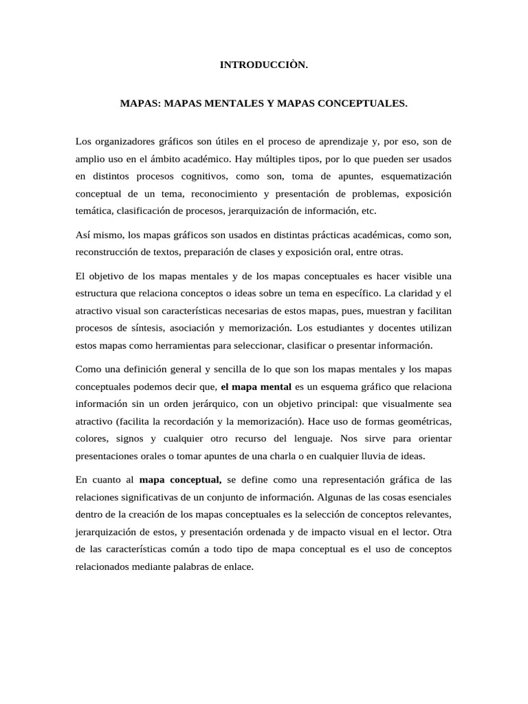 Investigación Mapas Concep. y Mental. | PDF