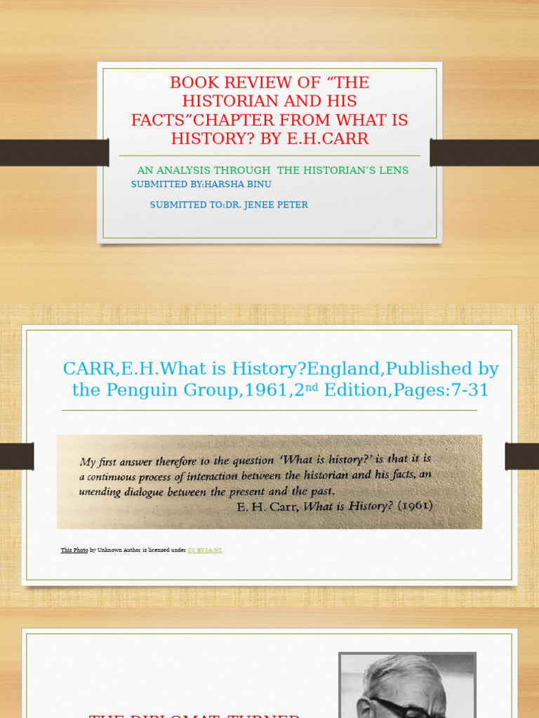 Book Review of What Is History | PDF