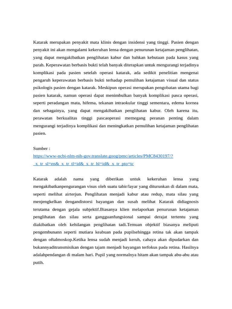 Katarak | PDF