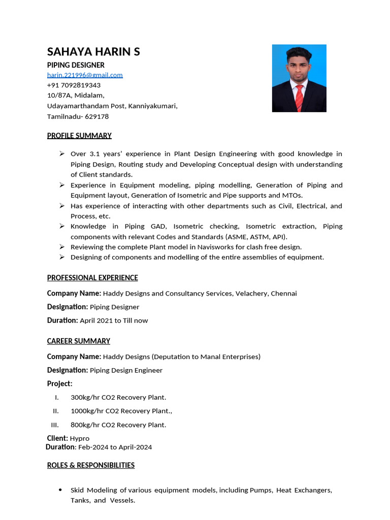 Sahaya Harin S-1 | PDF