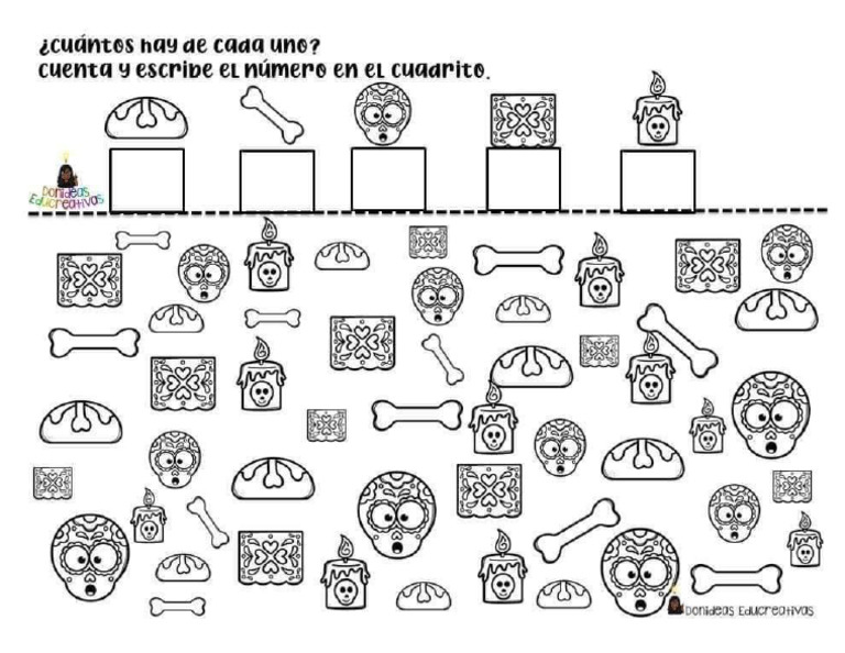 actividad dia de muertos | PDF