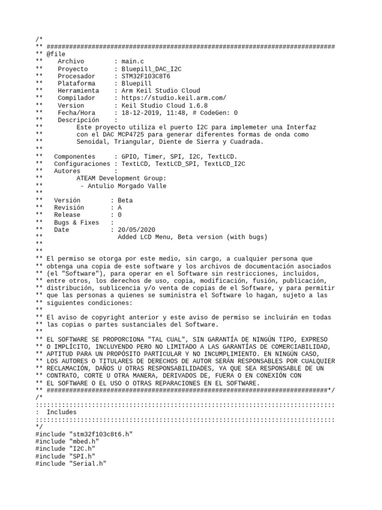 Bluepill DAC I2C | PDF | Electrical Engineering | Home & Garden
