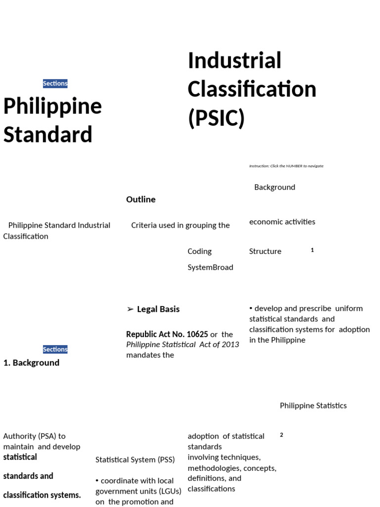 Overview PSIC | PDF