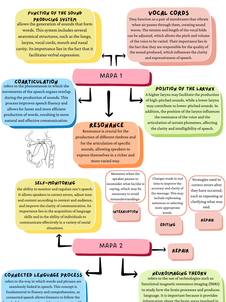 Mapa Conceptual Esquema Doodle Infantil Multicolor | PDF
