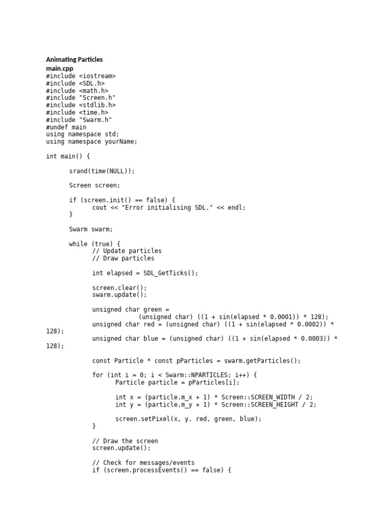 Creating Particles | PDF