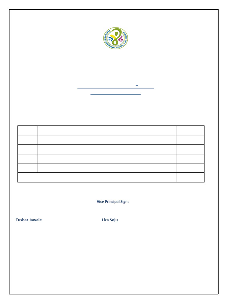 Paper Pattern - 2024 2025: Pratibha International School | PDF