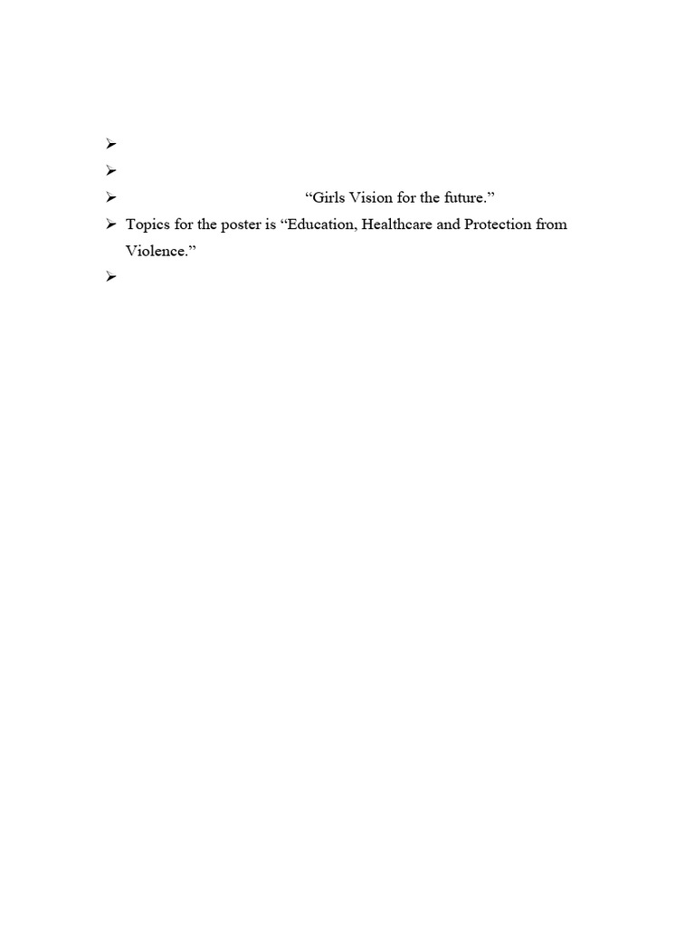 Rules For Poster Making | PDF