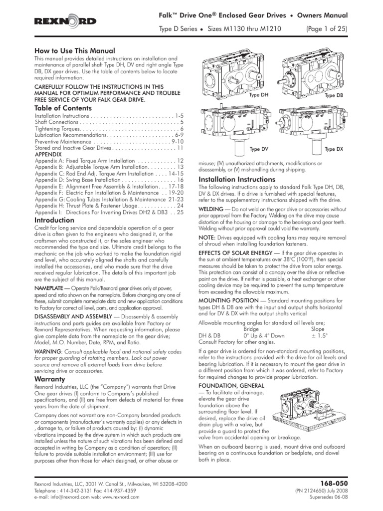 Falk Manual | PDF