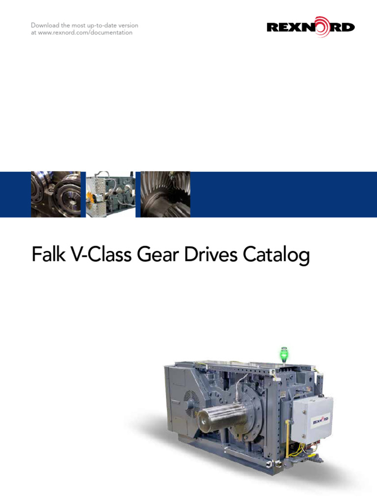 Falk V-Class Gear Drives Catalog | PDF