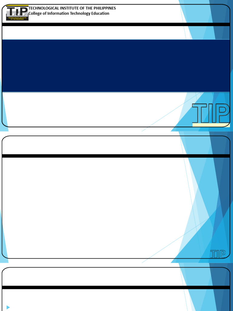 ITE001 Module2 File1 Sequential and Selection Control Structure | PDF