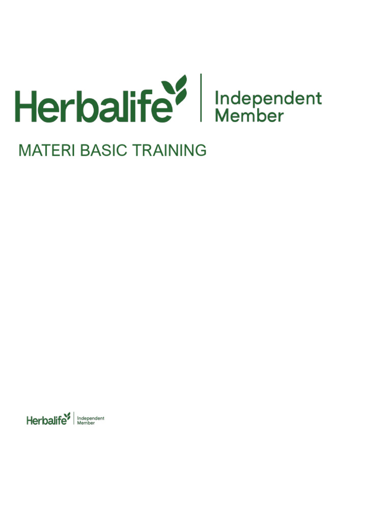 Materi Perekrutan - Materi Dasar Training | PDF