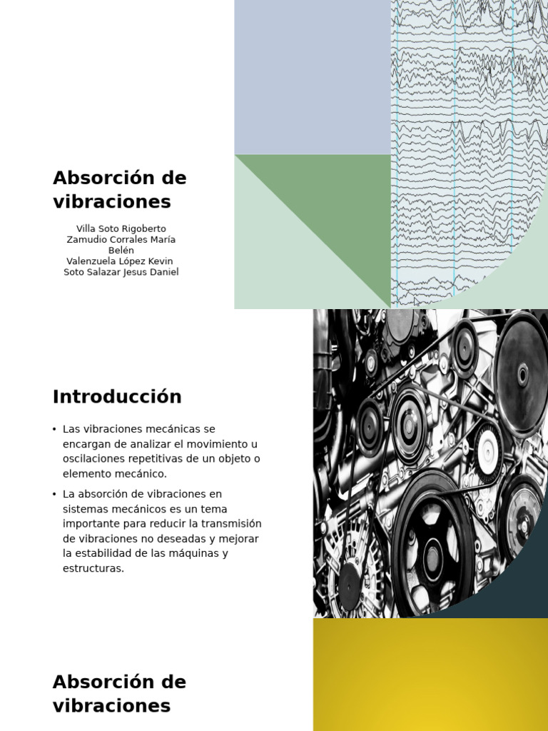 Absorción de Vibraciones | PDF