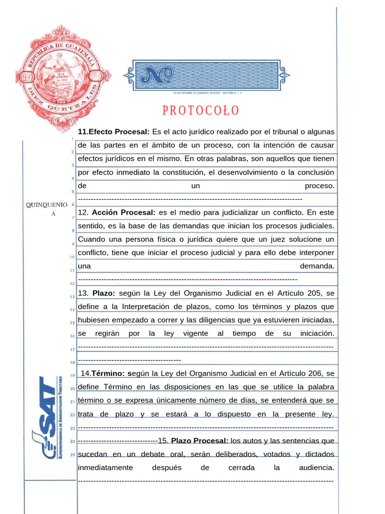 Papel Protocolo | PDF