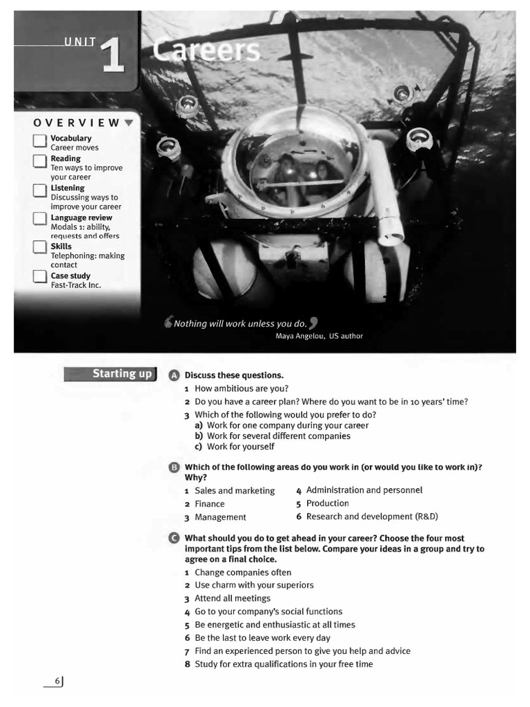 U1 Careers lesson | PDF