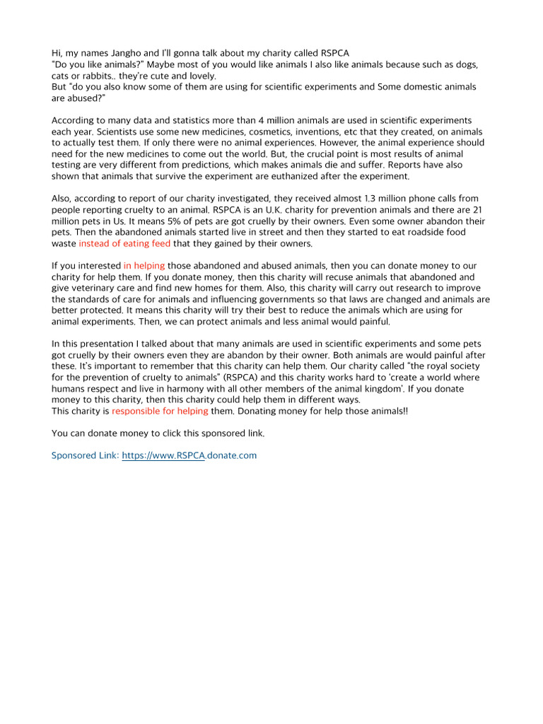 Jangho - ELA - Unit 3 Speaking: Persuasive Speech With MMS - Script | PDF