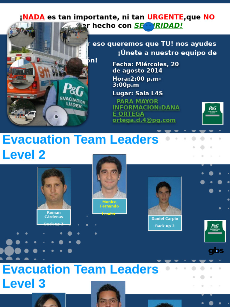 Evacuation Team | PDF