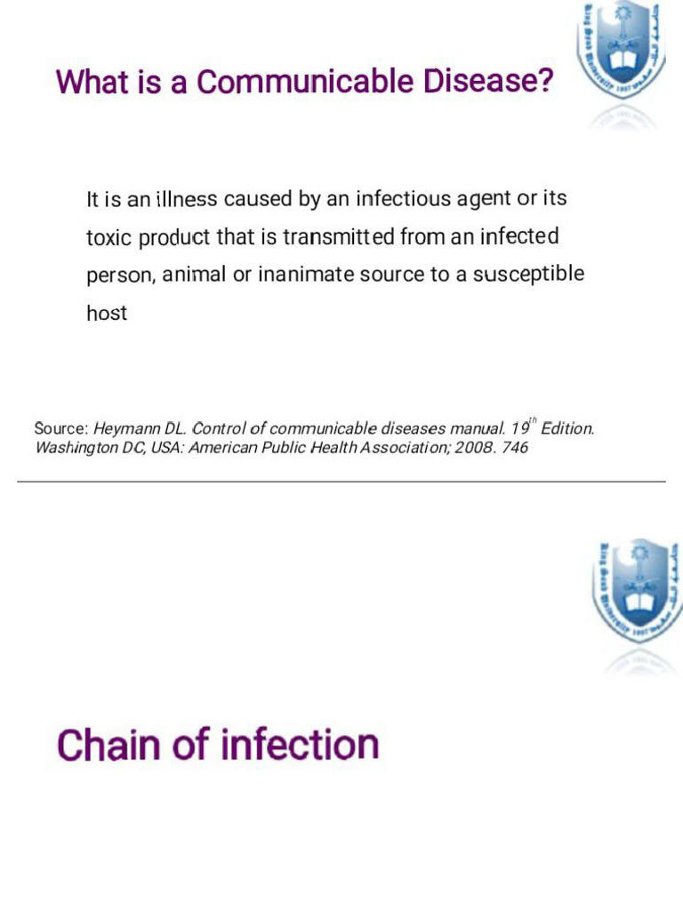 Communicable Diseases | PDF