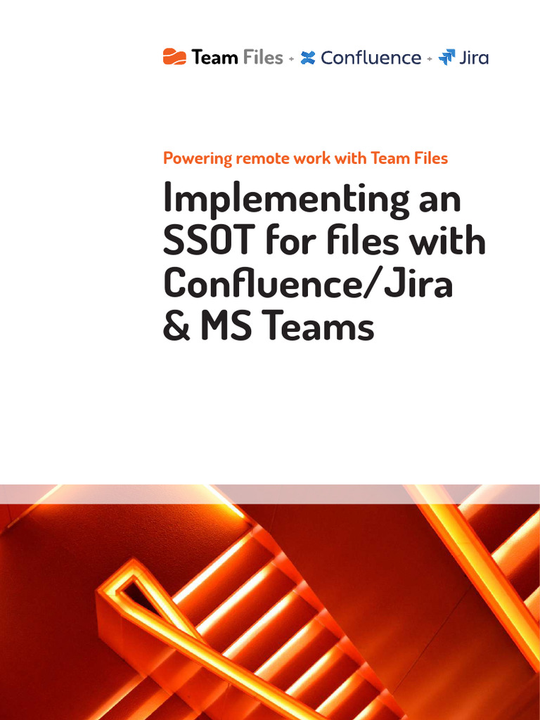 TeamFiles White Paper SSOT Confluence Jira Teams Compressed-1 | PDF