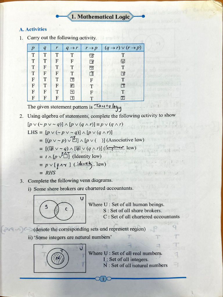 Mathematical Logic | PDF