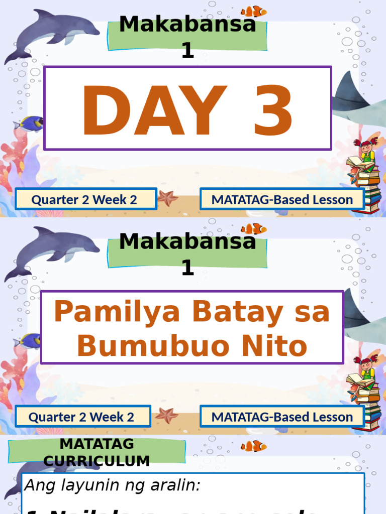 Makabansa Q2 Week2 Day 3 | PDF